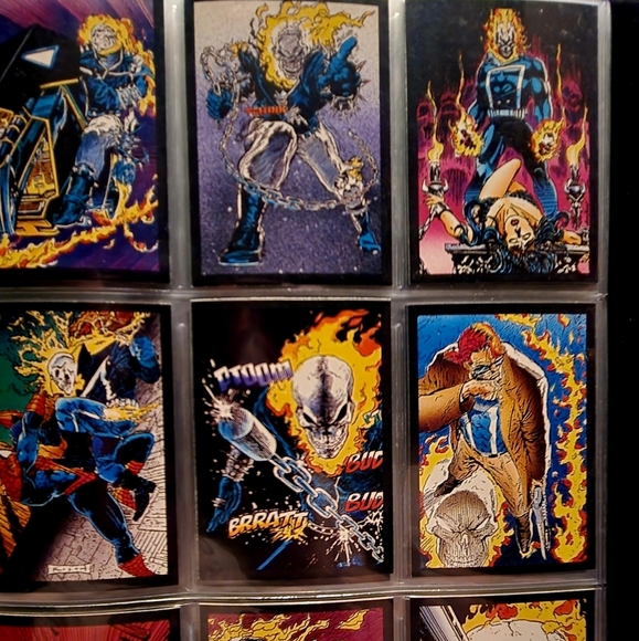 Marvel | Toys | 992 Marvel Ghost Rider Cards | Poshmark